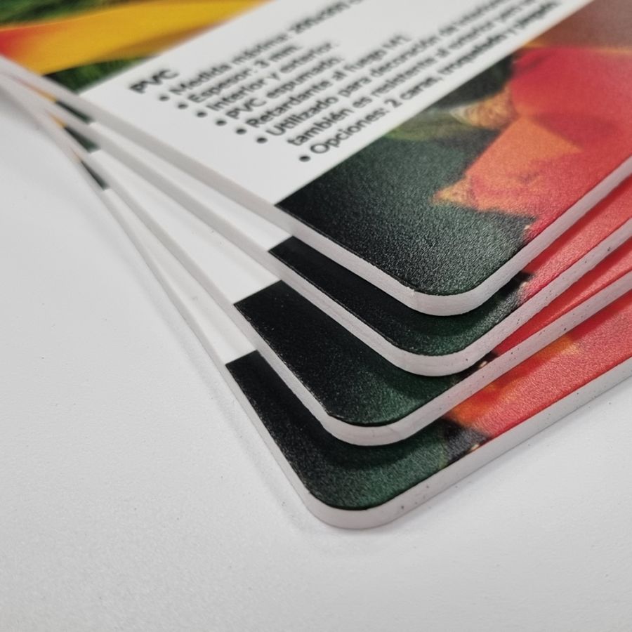 Forex PVC - Impresión Personalizada en Grosores 1, 3 y 5 mm